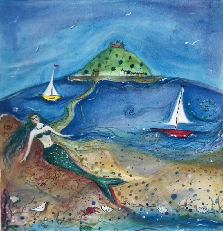 A Mermaid at St.Michael’s Mount – Kate Wrigglesworth
